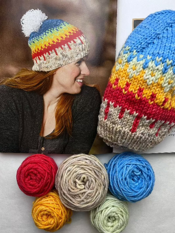 YELLOWSTONE (hat kit) – ChickenLadyFiberArts