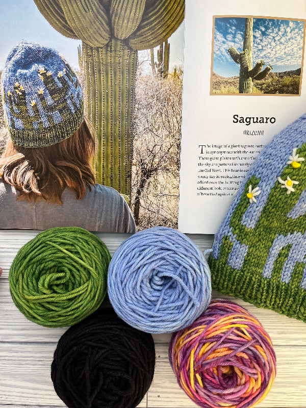 SAGUARO (hat kit) – ChickenLadyFiberArts